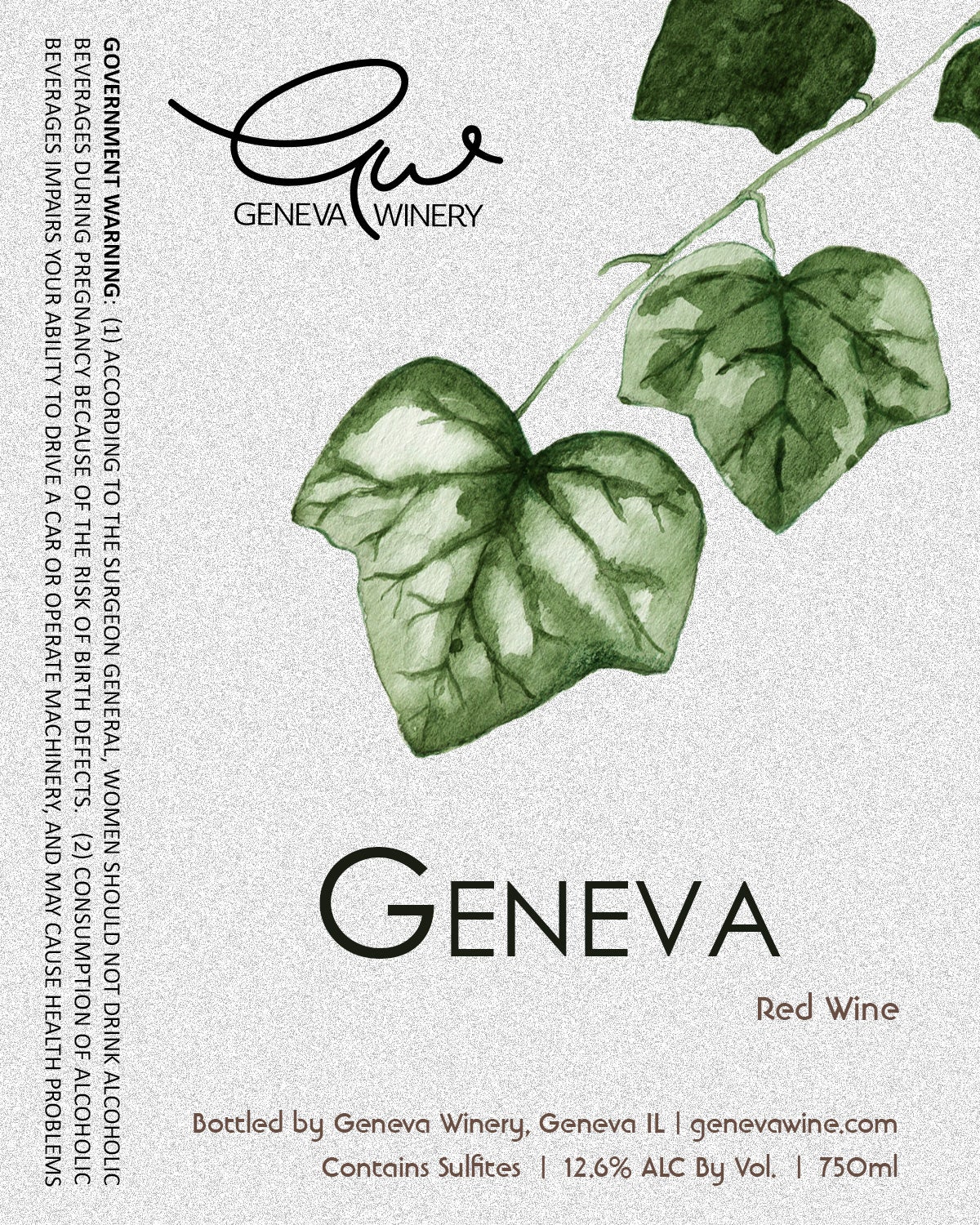 Boonstone Gnome 750ml, Red Wine | Geneva Winery